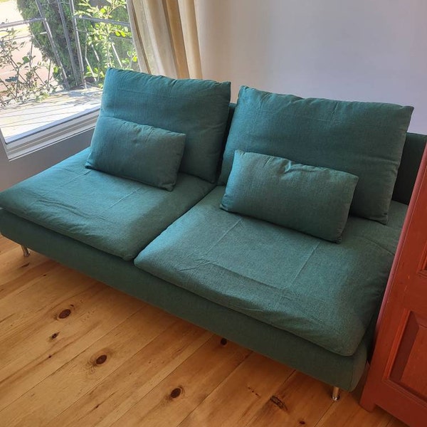 Soderhamn 3 Seat Sofa Cover,bean Paste Color Covers Fit Soderhamn 3 ...