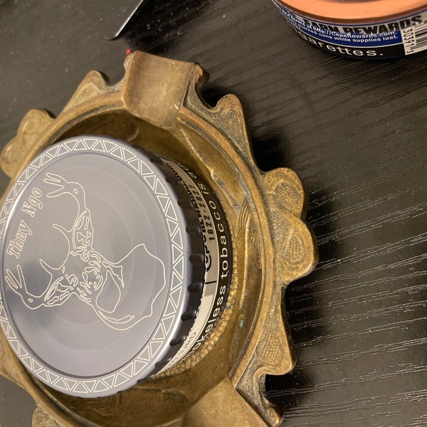 Snuff Can Lids, Tobacco Can, Engraved, Custom, Diplidz, US Army - Etsy