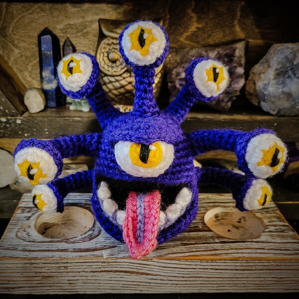 Beholder Crochet Amigurumi Pattern - Etsy UK