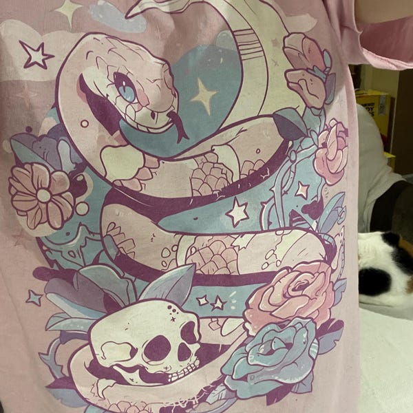 Pastel Goth Teddy Bear T-shirt | Pastel Goth, Kawaii Clothes, Yami ...