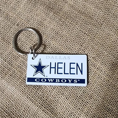 Personalized Engraved California Classic Replica License Plate Keychain ...