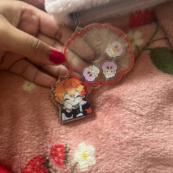 Shaker Charm Obey Me Royals Diavolo Barbatos MC Sheep Chan Fanmade - Etsy