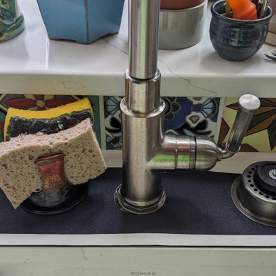 Handmade Kitchen Splash Guard for Sink Faucetfaucet Splash - Etsy