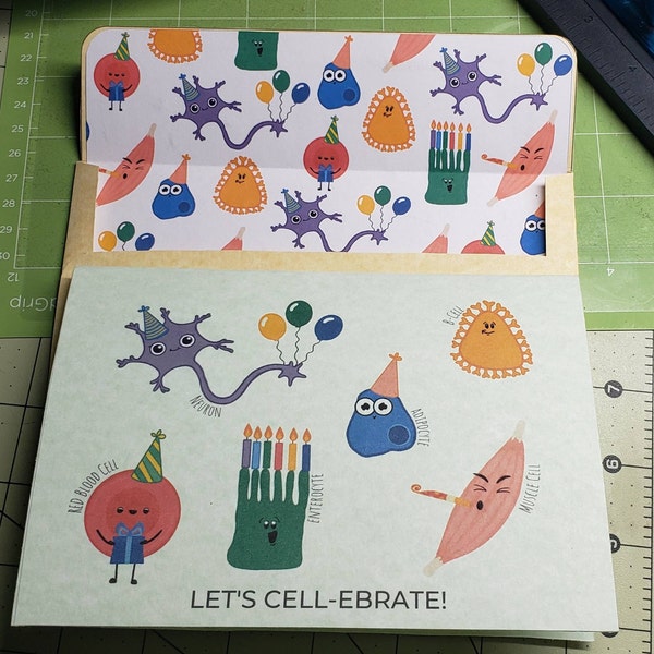 Color Your Own! Science Digital Paper | Back to School Pattern, Science ...