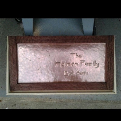 Custom Hand Hammered Copper Sign Brew Pub Sign - Etsy