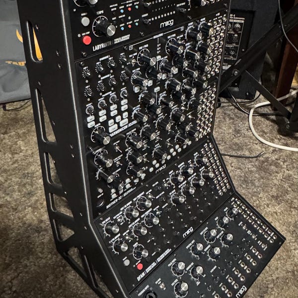 Moog 3 Tier Rack Stand for Semi-modulars mother 32, DFAM, Subharmonicon ...