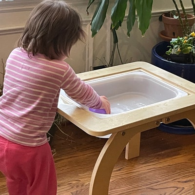 Mud Kitchen Water Sand Table Sensory Table Ikea Flisat - Etsy