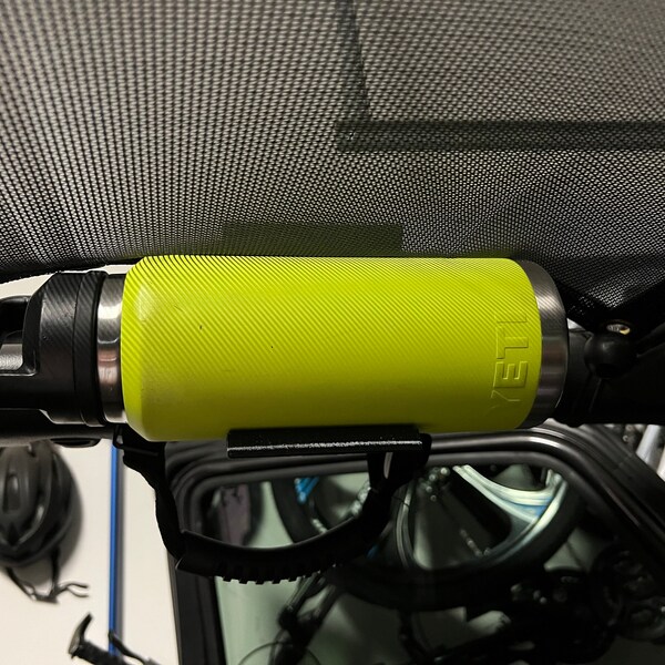For Yeti and Hydro Flask JK/JKU Roll Cage Mounted Water Bottle Holder ...