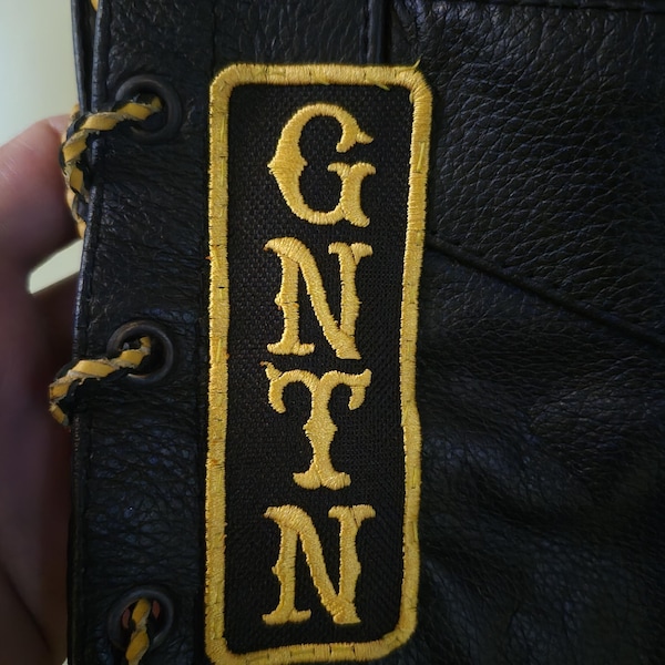 Custom Embroidered Patch - Side Rocker Motorcycle Biker MC Sew on Patch ...