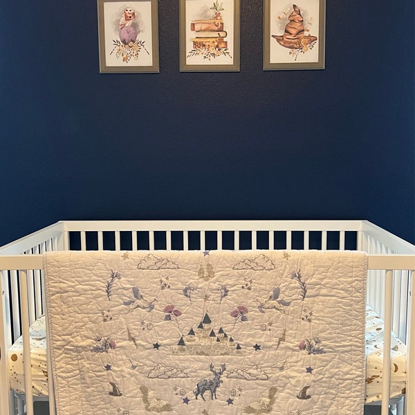 Wizard Inspired Prints Set You Get All 6 Prints Great for House Decor ...