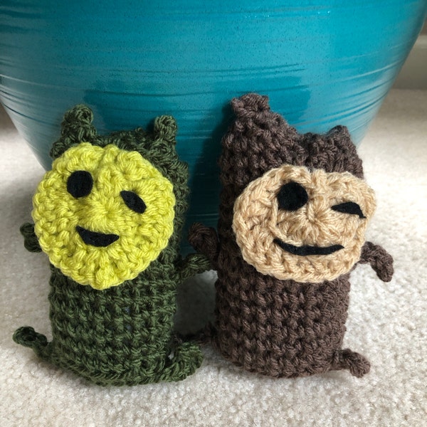 Backpack Forest Spirit Crochet Pattern Zelda Video Game Korok Amigurumi ...