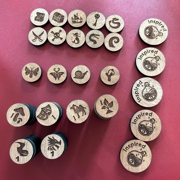 3D Printed Gaming Tokens: Class, Boss, NPC, and Monster TTG Tokens - Etsy