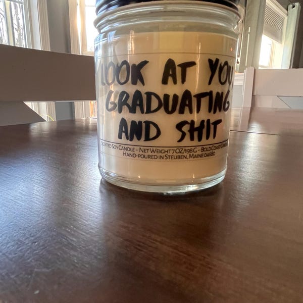 Funny Teacher Graduation Gift, Funny Grad Gift for Her, College Student ...