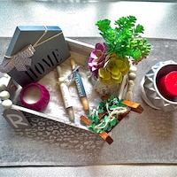 Home Decor Bundle, Tiered Tray Decor, Rae Dunn Inspired, Farmhouse ...