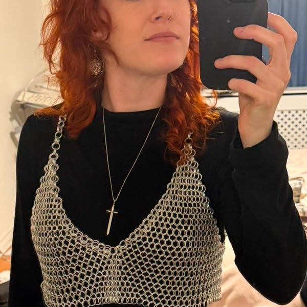 Medieval Chainmail Butted Antique Belly Dancer Belt SCA LARP Women ...