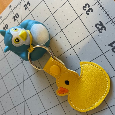 Rubber Ducky Keyfob Embroidery Design, Rubber Duck Snap Tab Embroidery ...