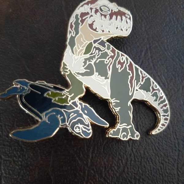 Jurassic Franchise Dinosaurs 2" Hard Enamel Pin - Lapel Pin Gift - Etsy