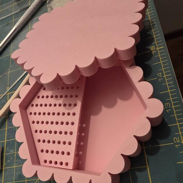 3D Printed Cornstarch Duster Tray: Clay Tool Organizer - Etsy