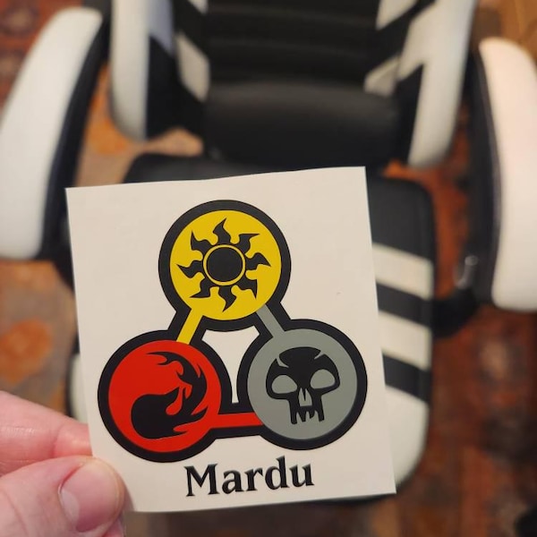 Magic the Gathering Mana Stickers / Decals - Individual - Etsy