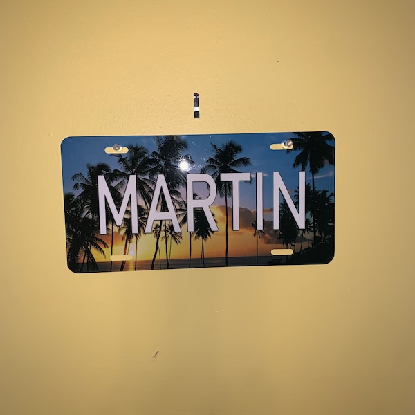 Personalized Custom License Plate - Custom License Plate for Cars and ...