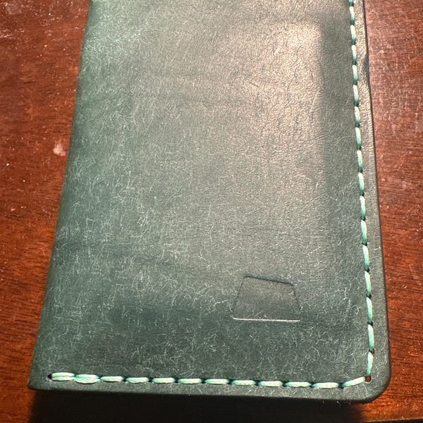Ranch Wallet | Handmade Leather Wallet Card Holder Made With Vegetable ...