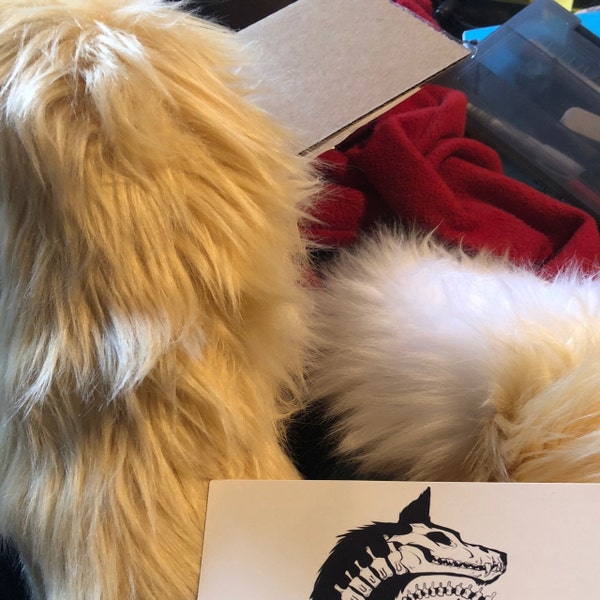 CUSTOM: Cat/feline Fursuit Tail -with Curve- - Etsy