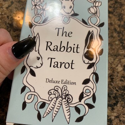 The Rabbit Tarot Deluxe Version Animal Art Card Deck - Etsy