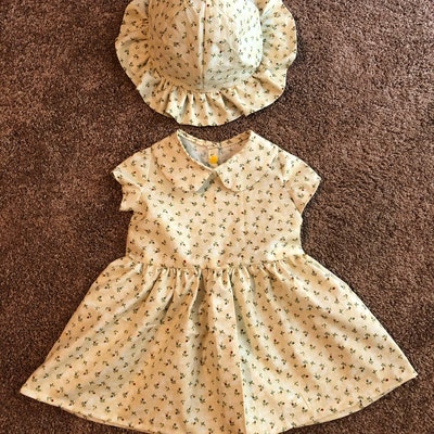 Sun Hat Pattern Baby Toddler Children Reversible PDF Sewing Pattern 0 ...