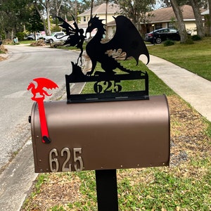 German Shepherd Mailbox Flag Decorative Mailbox Flag Metal - Etsy