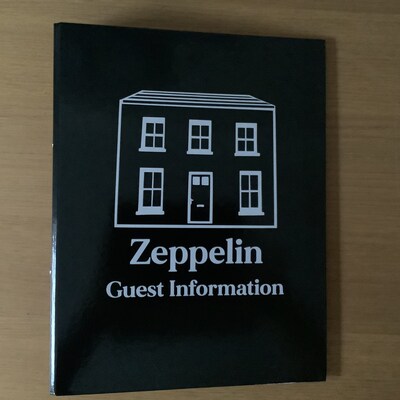 Guest Information Folder, A4 Personalised Files & Folders, Document ...