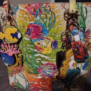 Personalized Modern Art Graffiti Bookmark With Tassel - Unique Colorful ...