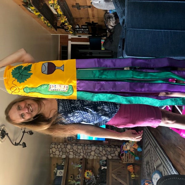 Rainbow Heart Windsock - Etsy