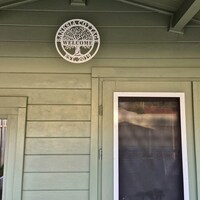 Custom Welcome Family Tree of Life Name Sign - Personalized Metal Wall ...