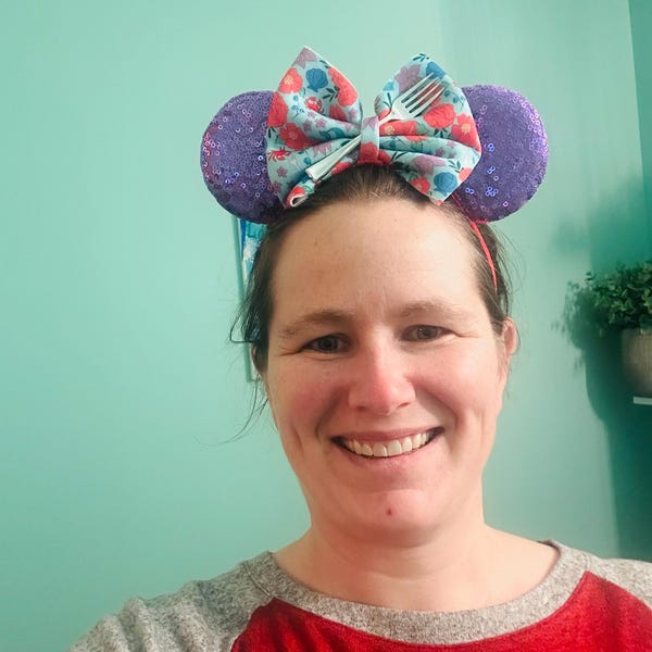 Fairy Godmother Mouse Ear Visor, Fairy Godmother Running Costume ...