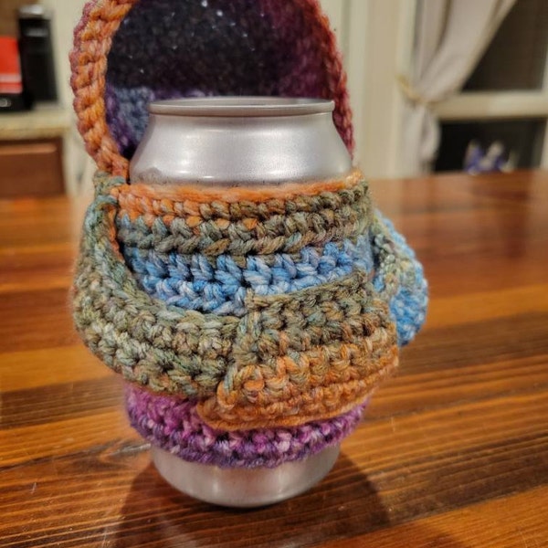 CROCHET PATTERN: Can Cozy Hoodie. Keeps Cans and Bottles Cooler and ...