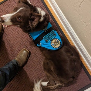 2x4 STOP No Touch No Talk Let Me Work Patch - Etsy