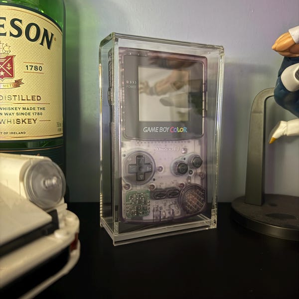 Game Boy Advance Clearstand 6GBA 6 Cartridge Display Stand Case for ...
