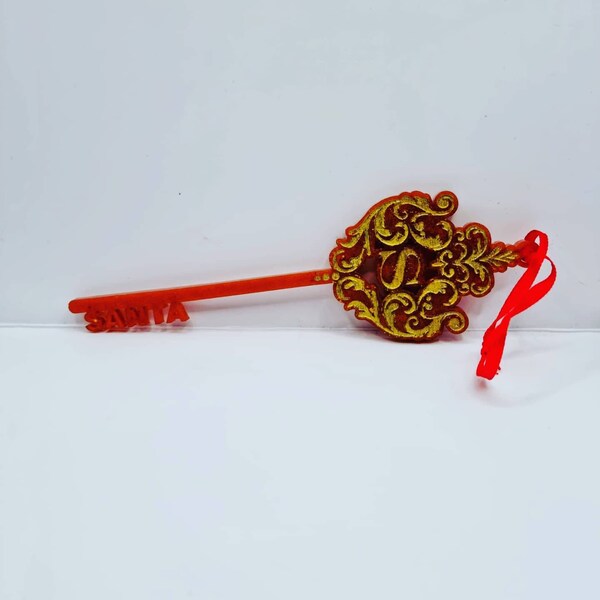Santa’s Magic Key Silicone Mold. Silicone Mould for Resin Craft. Magic ...