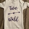 Two Wild SVG Cut File Second Birthday Cutting File (Instant Download ...