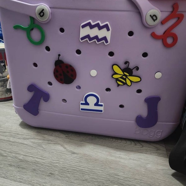 Zodiac Sign Bogg Bag Charms - Etsy