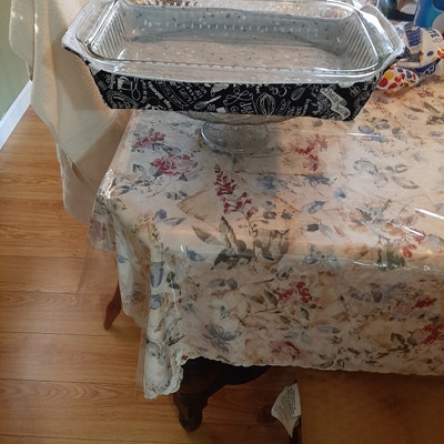 Reversible Casserole Dish Cozy Printable Sewing Pattern and Tutorial ...