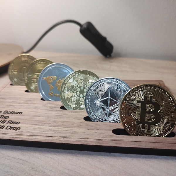 BITCOIN Physical Coin | Collectible Cryptocurrency Money | BTC Souvenir ...