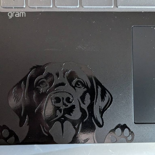 Peeking Dog Sticker - Labrador Peeker Stickers Decals for Car Decals ...