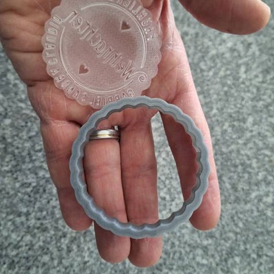 Scallop Shell Cookie Cutter 3D Printed Custom Cookie and Fondant Cutter ...