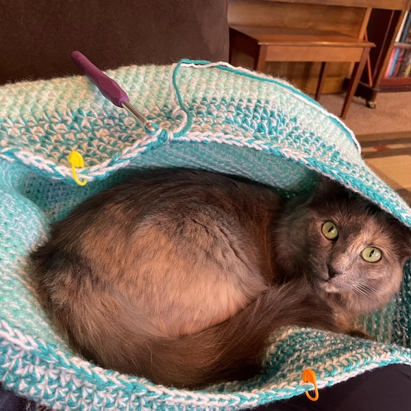 Cat Pod Crochet Pattern © - Etsy