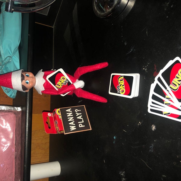 Christmas Elf Card Game, Elf Prop, Christmas Elf Kit, Holiday Elf Kit ...