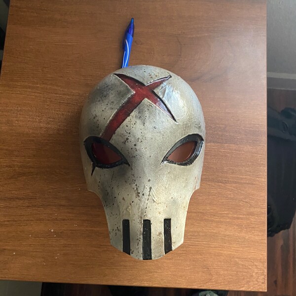 Cat Animal Skull Hand Painted Horror Gaming Mask 3D Printed Prop ...