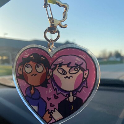 Amphibia BFF Polaroid Acrylic Keychain 3 - Etsy