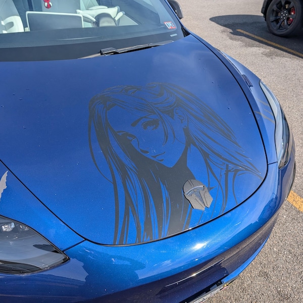 Large Japanese Dragon Car Side Decal - Vinyl Graphic Dragon Sticker for ...