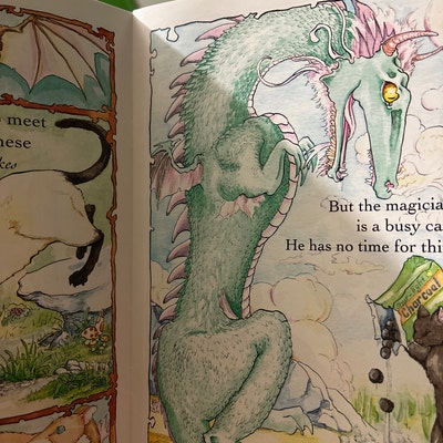The Magician's Cat Magical Children's Book Halloween Fun - Etsy